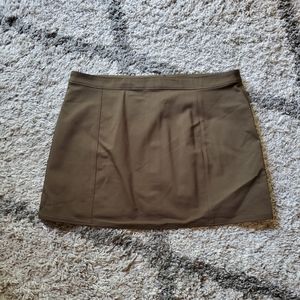 Express | Skirts | Nwt Express Snap Front Aline Mini Skirt | Poshmark